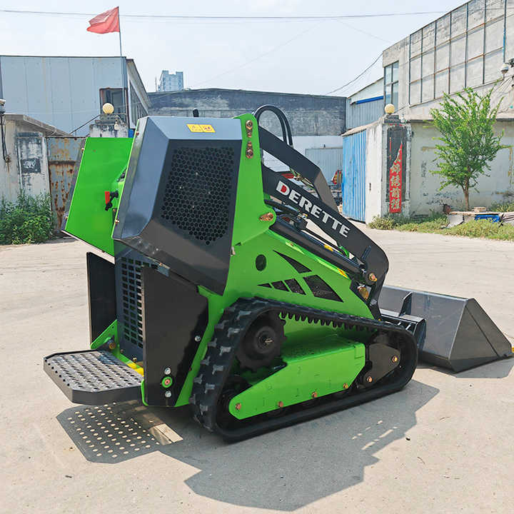 Derette 450 23HP Crawler Mini Skid Steer Loader - Compact Design ...