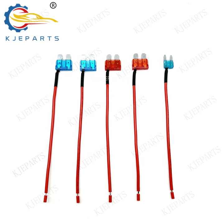 2Pin Adapter Fuse Circuit Electric Appliance Wiring Harness Cable with ...