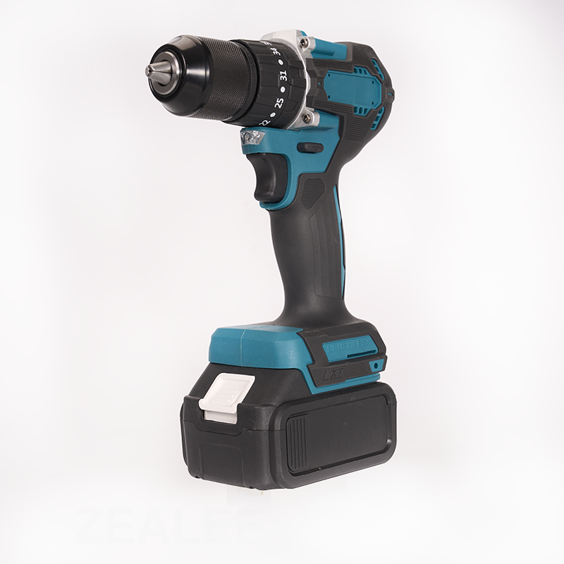 Factory Portable Lithium Brushless Driver Cordless Impact Drill Power ...