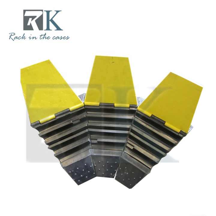 black base plate with yellow cover plate cable ramp 3 way rubber cable ...