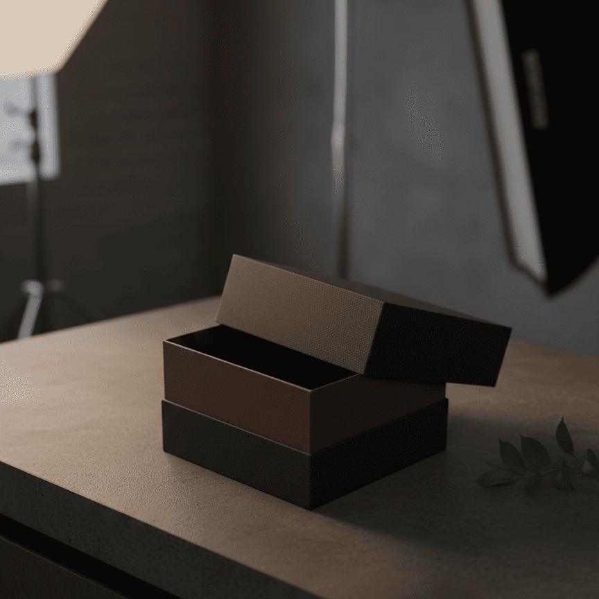 Square Rigid Gift Box with Handle Embossing Customized Color| Alibaba.com