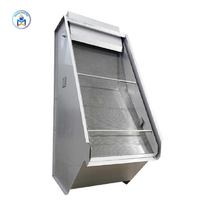 Hydraulic Inclined Filter Sieve Mesh Wastewater Screen