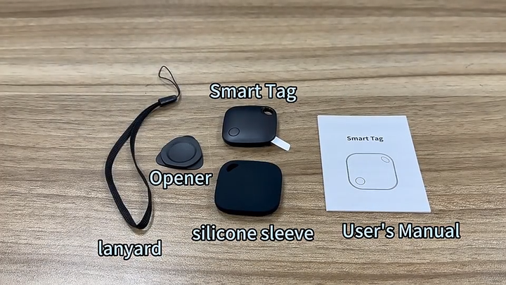 MFi Find My Smart Tag Key Finder Locator Anti Lost Mini GPS Real Time ...