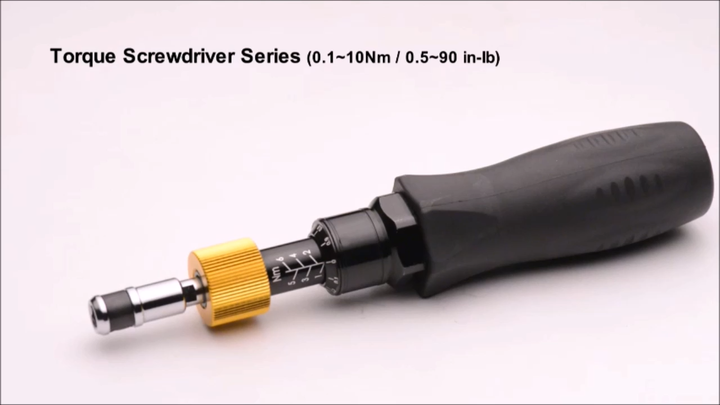 Industrial Torque Limiting Screwdriver with Chrome Finish Steel Handle ...
