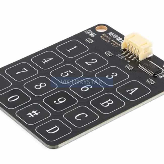 Matrix Keyboard Module 4x4 Matrix Keyboard Capacitive touch button ...