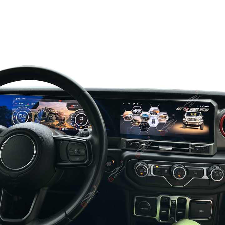 Digital Cluster Virtual Cockpit for Jeep Wrangler J-MAX JL