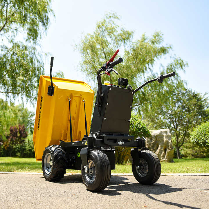 AUSTTER Electric Wheelbarrow - 500kg Mini Dumper Efficiency