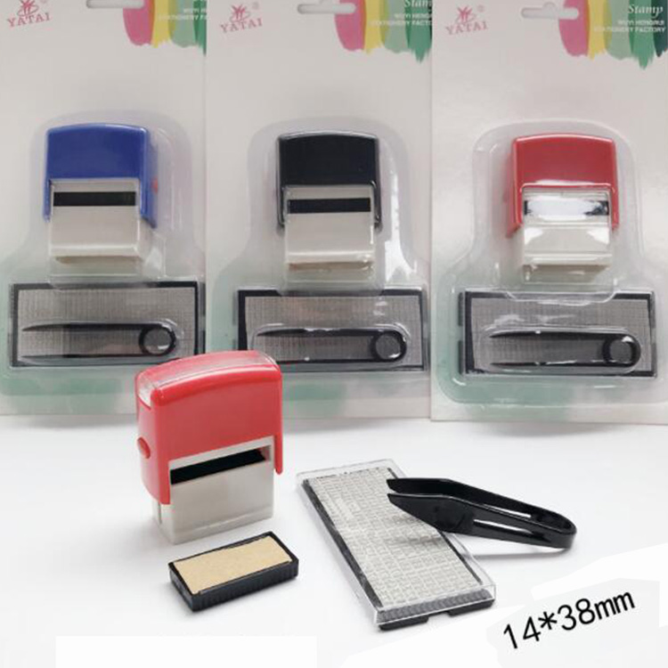 DIY Alphabet Letter Font Number Custom Date Self Inking Flash Stamp ...