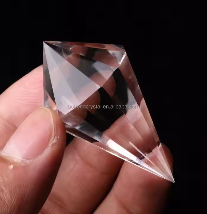 High Quality crystal 12 Sided Natural Clear Vogel Style Quartz Crystal ...