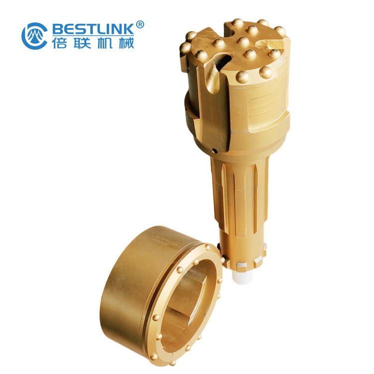 BESTLINK 114mm DRILLTHROUGH Crown and Outer Thread Bit Solitary Casing ...