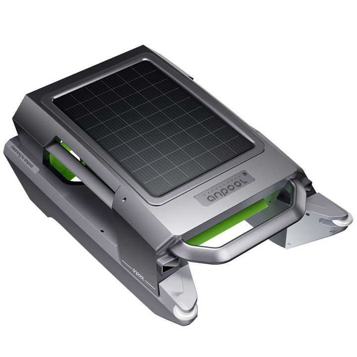 Automatic Solar Cordless Pool Vacuum Cleaner Modern Robotic Underwater ...