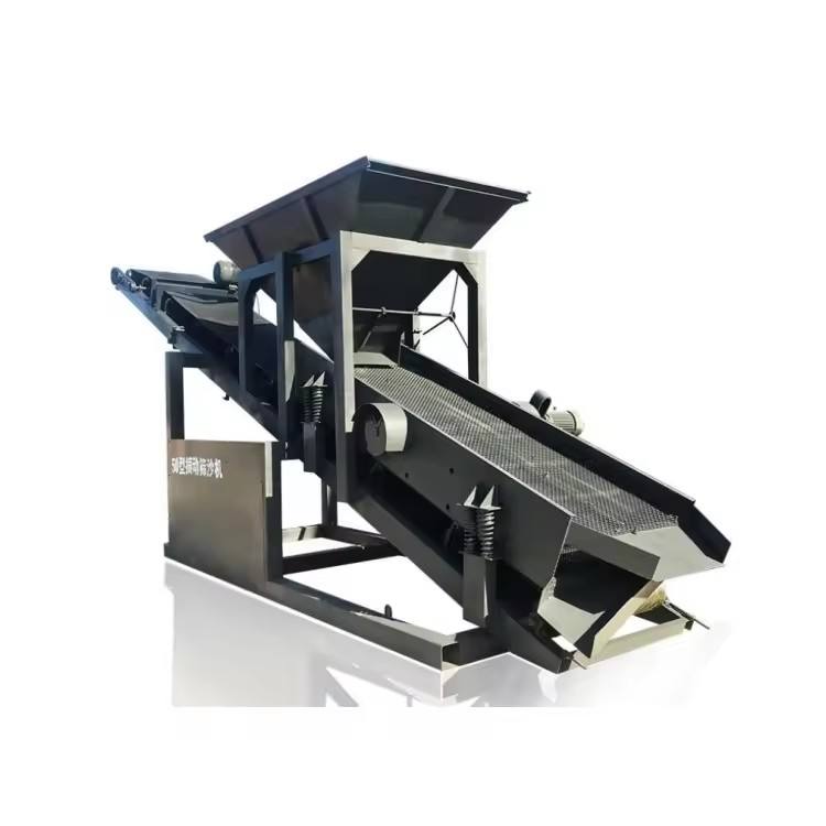 Diesel Power Mobile Screening Plant Rotary Screen Mini Vibrating Screen ...
