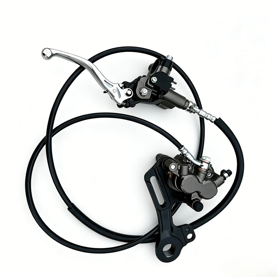 XYH Hydraulic Front Rear Brake Assembly Kit With Caliper Disc Rotor Fit ...
