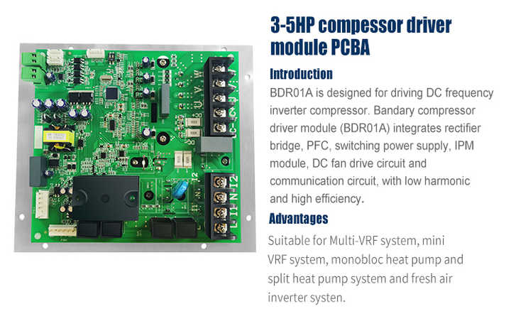 Custom Heatpump Electronic Pcb Design Service air Cooled Circuit Board ...