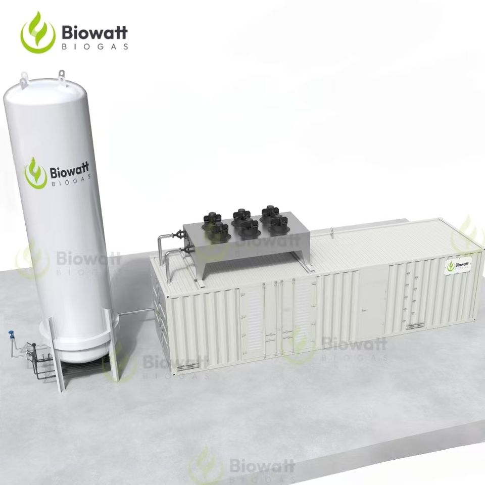 Efficient Biogas Power Plant for Municipal Waste Management