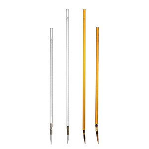 Laboratory glass micro acid alkali burette set with straight stopcock