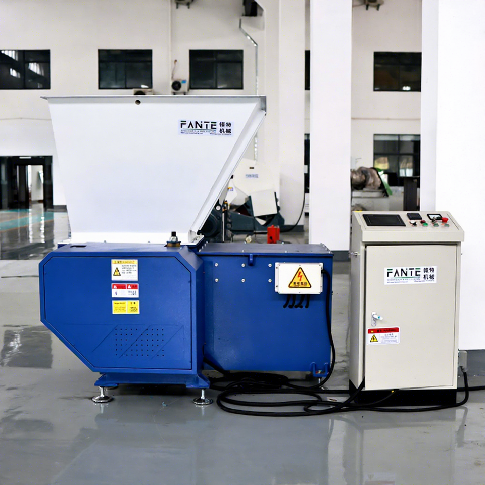 High-Torque Single Shaft Shredder - Fast Shredding for Waste Film ...