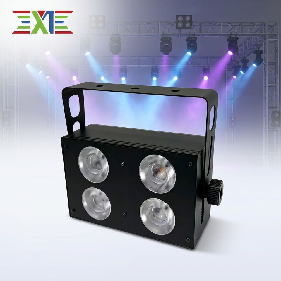 Square 4-LED COB Flood Light Professional Stage Lighting for DJ Club ...