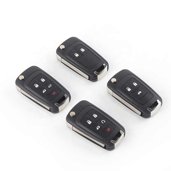 High quality 5 button Smart car folding remote key Buick Remote Key ...