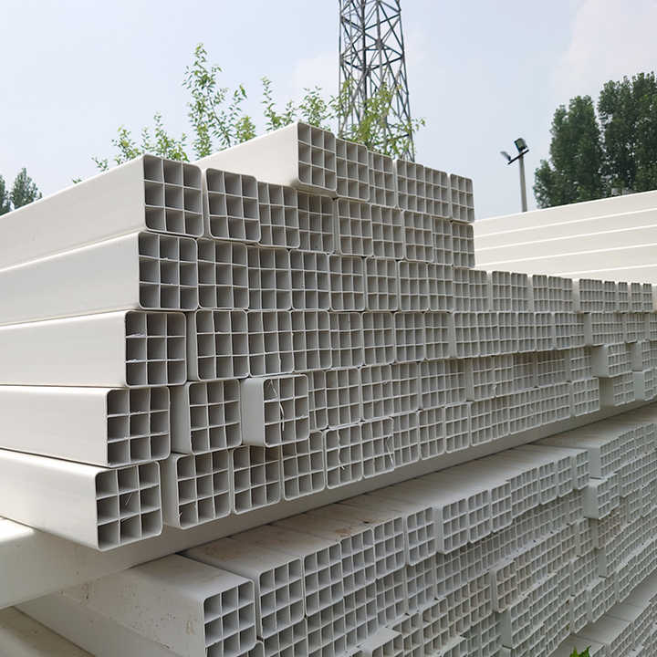 High Pressure PVC 200mm Multi Hole Pipe Square Shape UPVC Cable Pipe ...