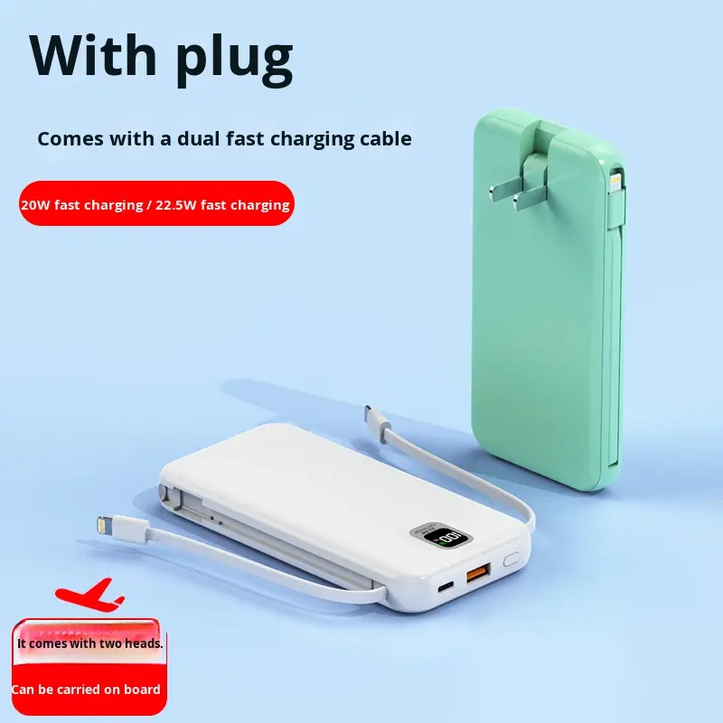 PD 22.5W Built-in Shared Dual-Line Fast Charging Multi-U-Port Output ...