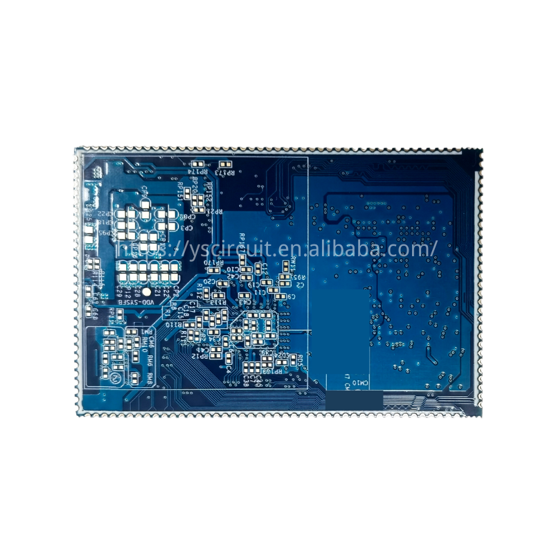 HDI PCB immersion gold printed circuit board ENIG PCBA assembly blind hole pcb Products from ...