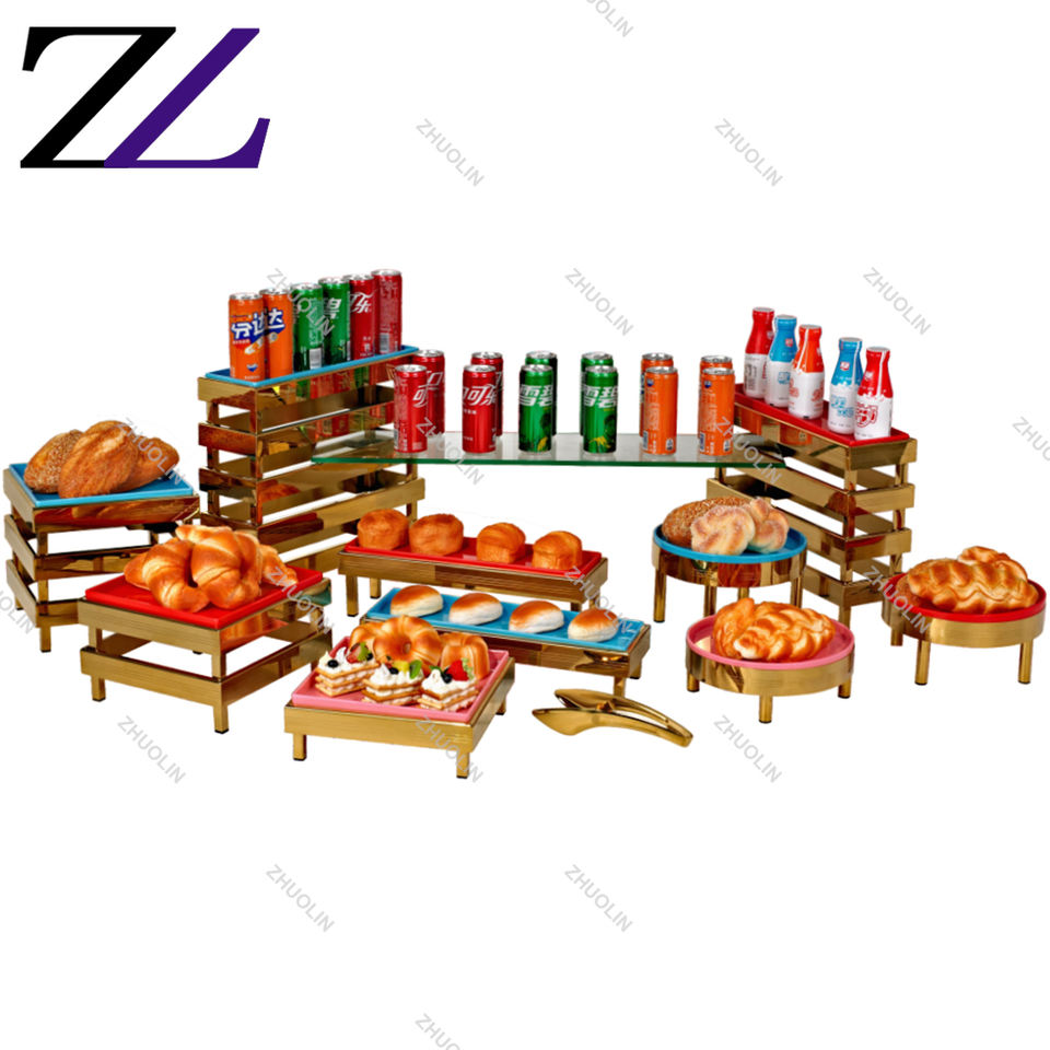 Hotel Restaurant Catering Stackable Food Risers Set with Melamine ...