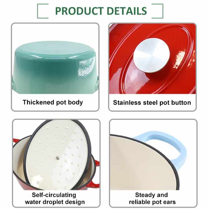 5L Cast Iron Pot Factory - Durable, Enamel Cookware
