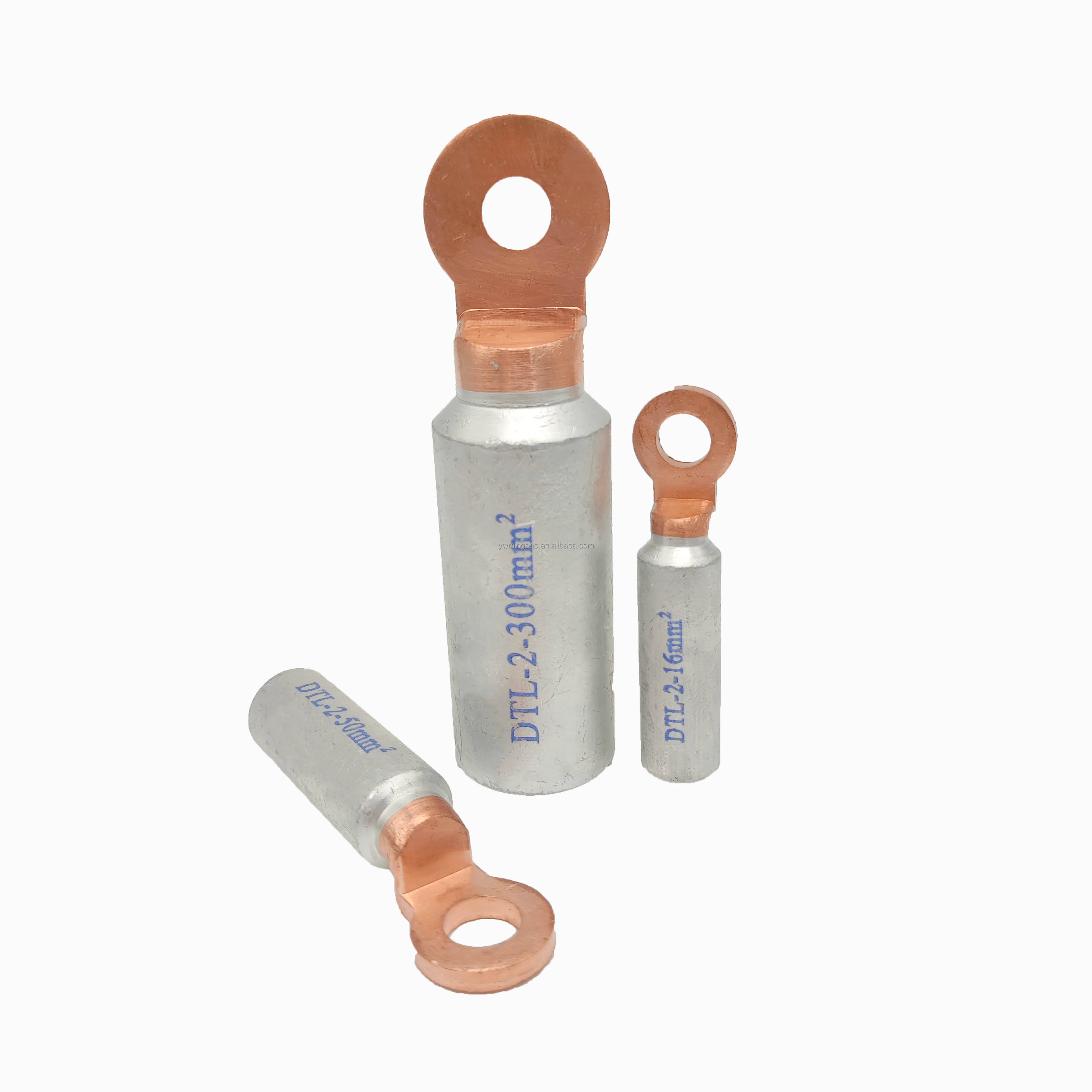 DTL-2-300mm2 cable lug crimping type bimetal aluminum copper cable lug ...