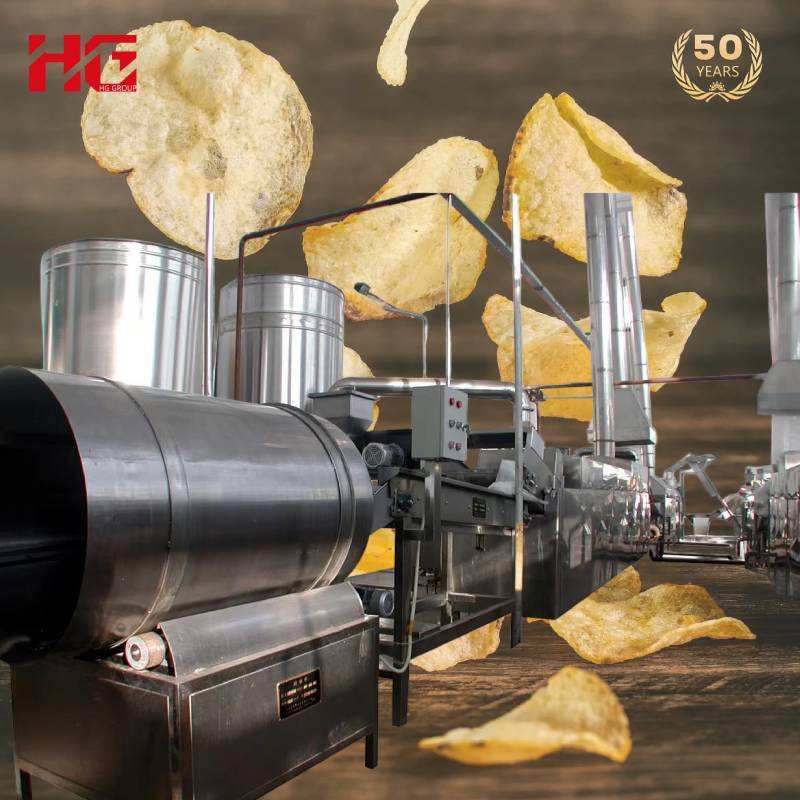 2026 Automatic Freshly-Fried Potato Crisps Machine Industrial Potato ...