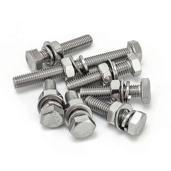 Manufacture M6 M8 M10 M12 M14 M16 M20 Stainless Steel 304 316 Hex Head Bolts Nuts Washers ...