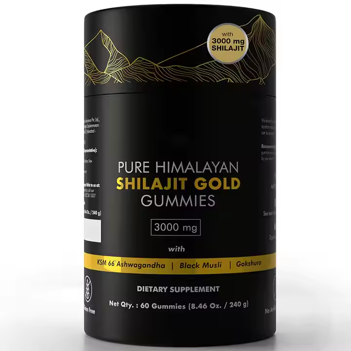 Shilajit Gummy Candy - Energy & Fiber Healthcare Supplement