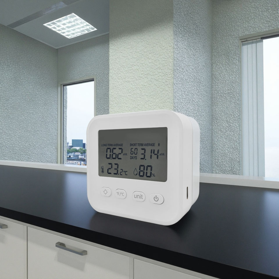2025 Latest Digital Radon Monitor With Offering Short And Long-term ...