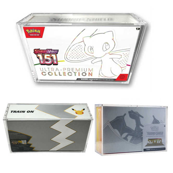 151 Celebrations Charizard Ultra Premium Collection Acrylic Display ...