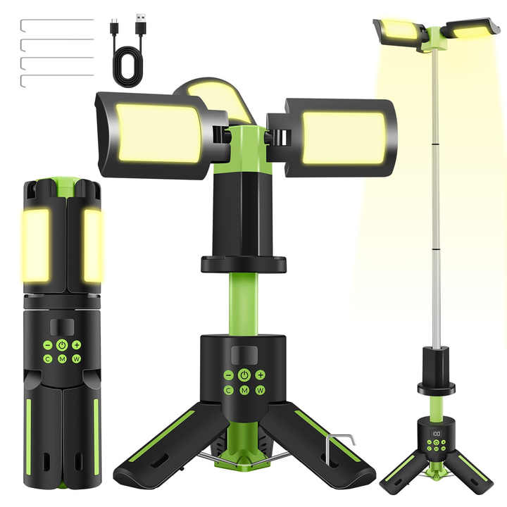 Multifunctional Outdoor Portable Waterproof Tent Lamp Cross-Border ...