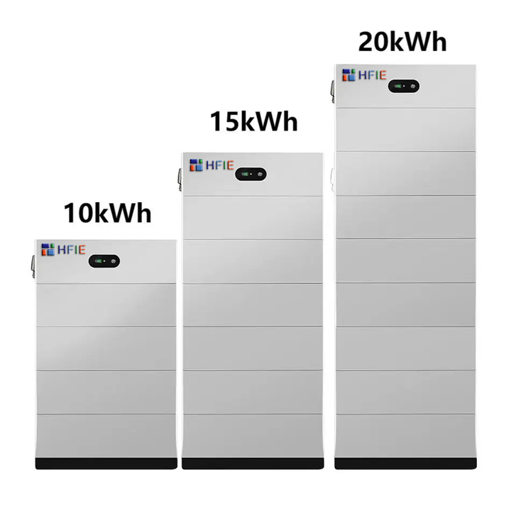 HFIE High Voltage Stacked Solar Lifepo4 Battery Pack 10kwh
