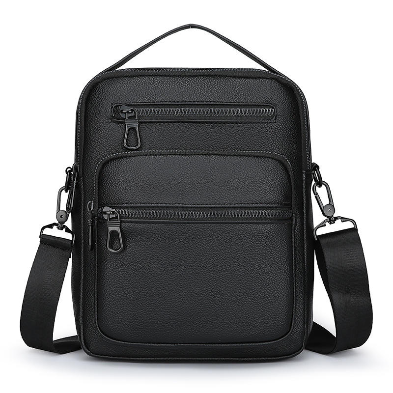 OEM Men's PU Leather Crossbody Sling Bag Fashionable Waterproof ...