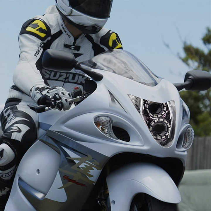 Upgrade Your Hayabusa GSX1300R with KT Motorcycle LED Headlights