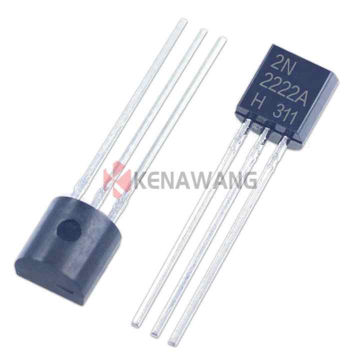 2N2222 NPN Transistor 2N2222 Transistor 2222 TO-92 40V/0.6A Transistor de potencia 2N2222 ...