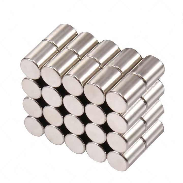 Rare Earth Permanent Magnet Super Strong Magnetic Cylindrical Neodymium ...