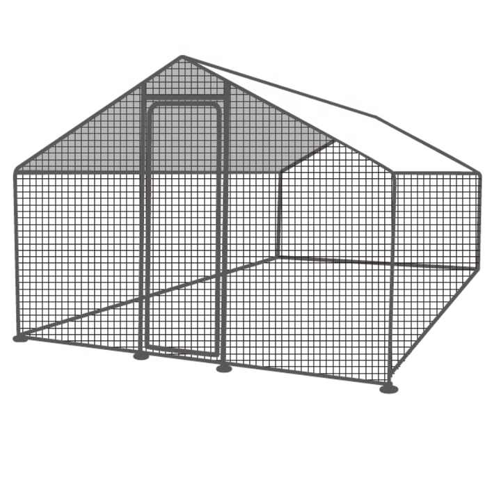 Durable Galvanized Steel Chicken Coops for Backyard Farms