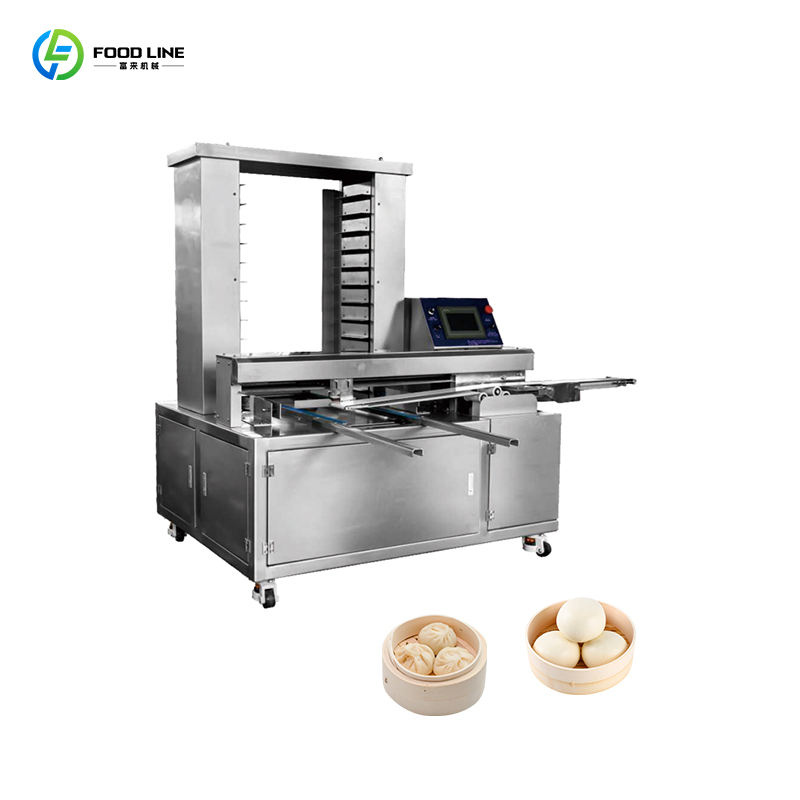 Chinese Burger Bread Making Machine Electric Fully Automatic Roti Maker ...