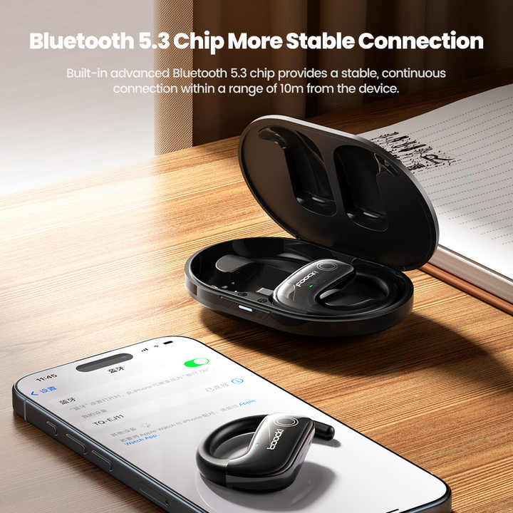 Toocki OWS Wireless Earbuds - Perfect for Gaming & Sports