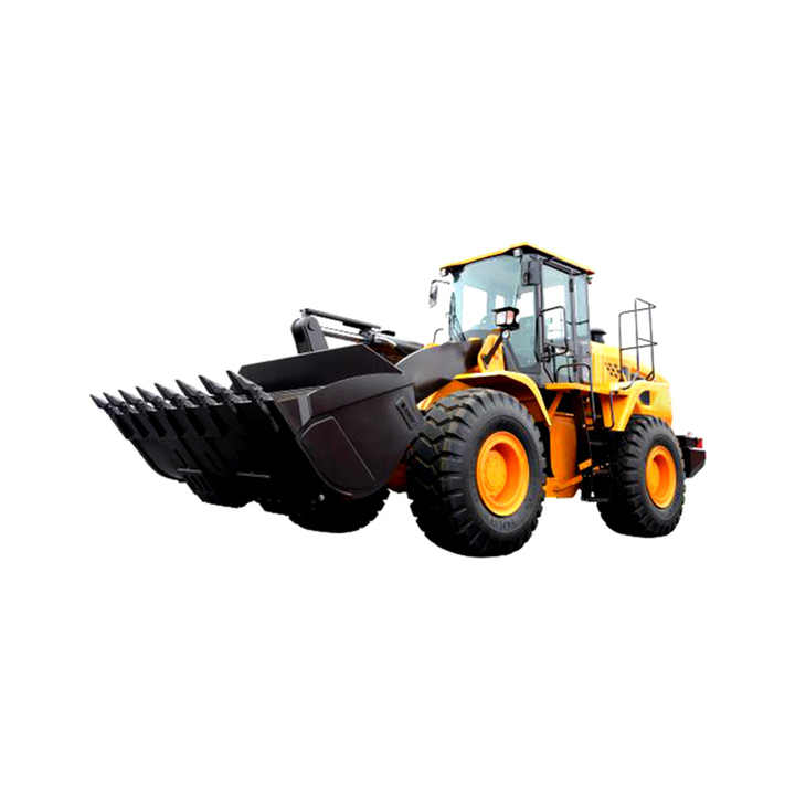 New 4cbm Bucket 5ton Payloader SYL956H5 Wheel Loader 4x4 Heavy Machine ...