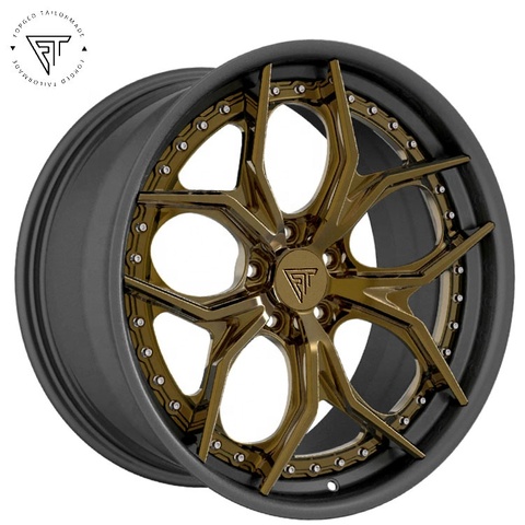 21 22 Inch Deep Dish Custom 3 Piece Forged Aluminum Alloy Wheel Rim ...