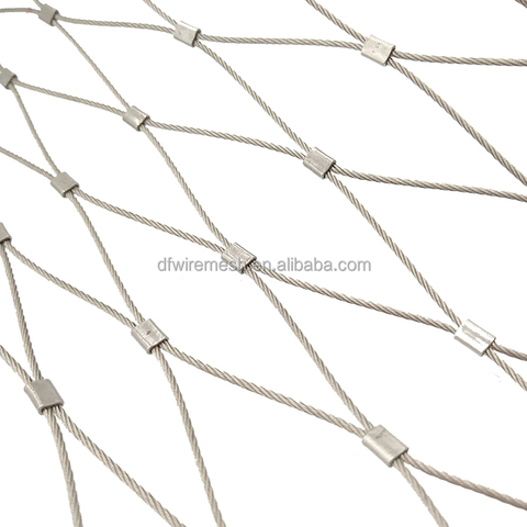 SS Wire Rope Mesh, SS Wire Rope Mesh direct from Anping Dongfu Wire ...