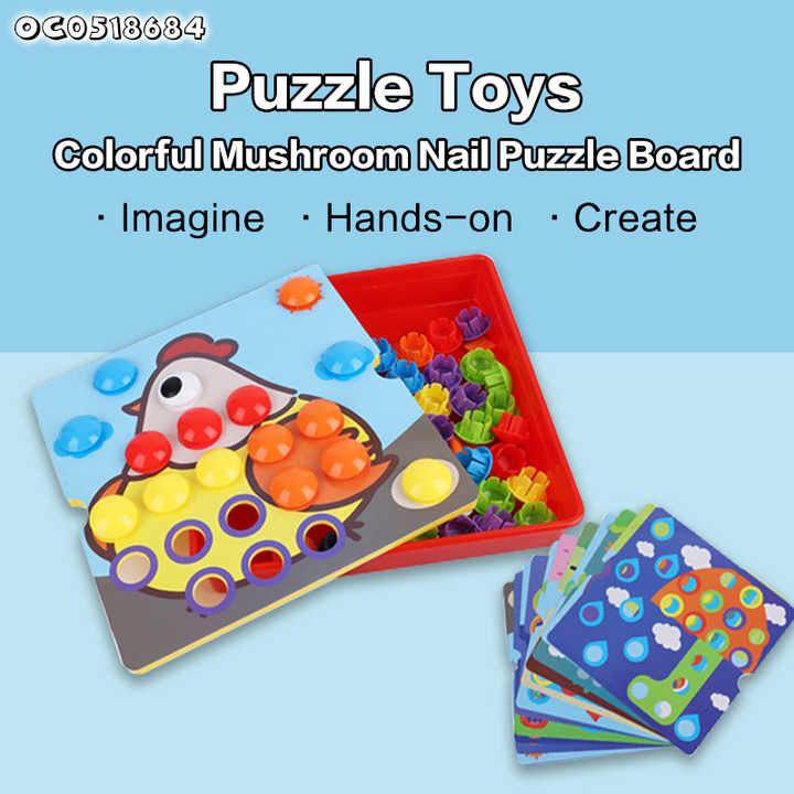 Mix Design and Colour Sorting Sensory Matching Toys Gaming Button ...