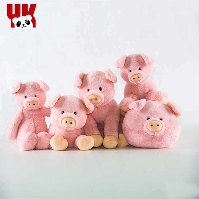 Custom Pig Animal Plush Stuffed Toy Soft Stuffed Pink Pig Gift Baby Toy ...