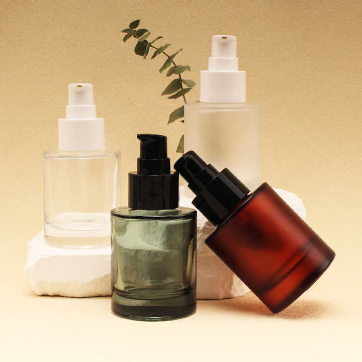 Essential Oil Glass Bottle - 30ml Cosmetic Skin Care Container