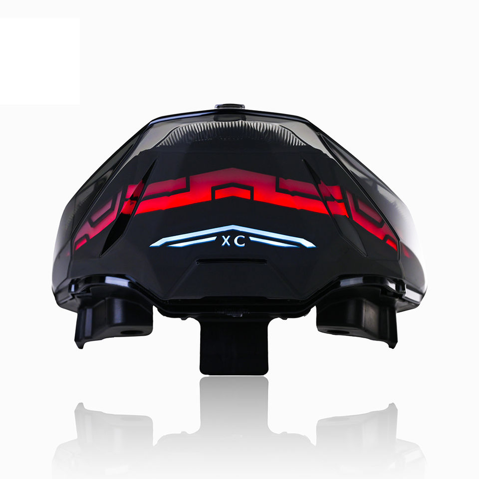 Motorcycle LED RGB Tail Light Turn Signal Indicators Lamp Motocicleta ...